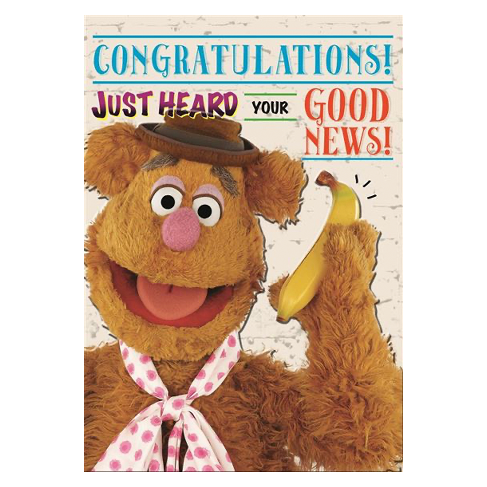 The Muppets Congratulations Card* – smallscreentoys.co.uk